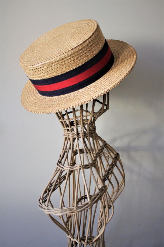 Vintage Straw Boater – grovetrader
